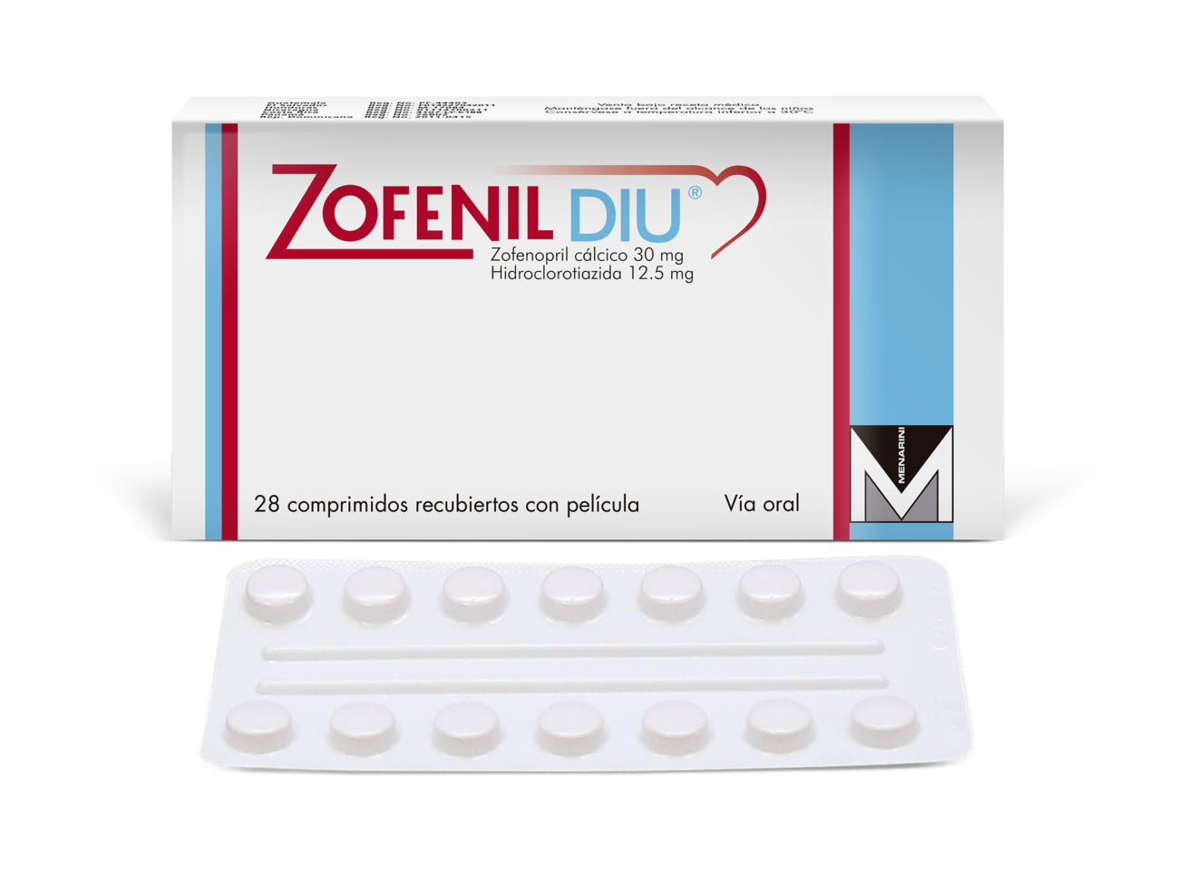 Zofenil DIU 30 / 12.5 mg – Tienda Catracha Salud